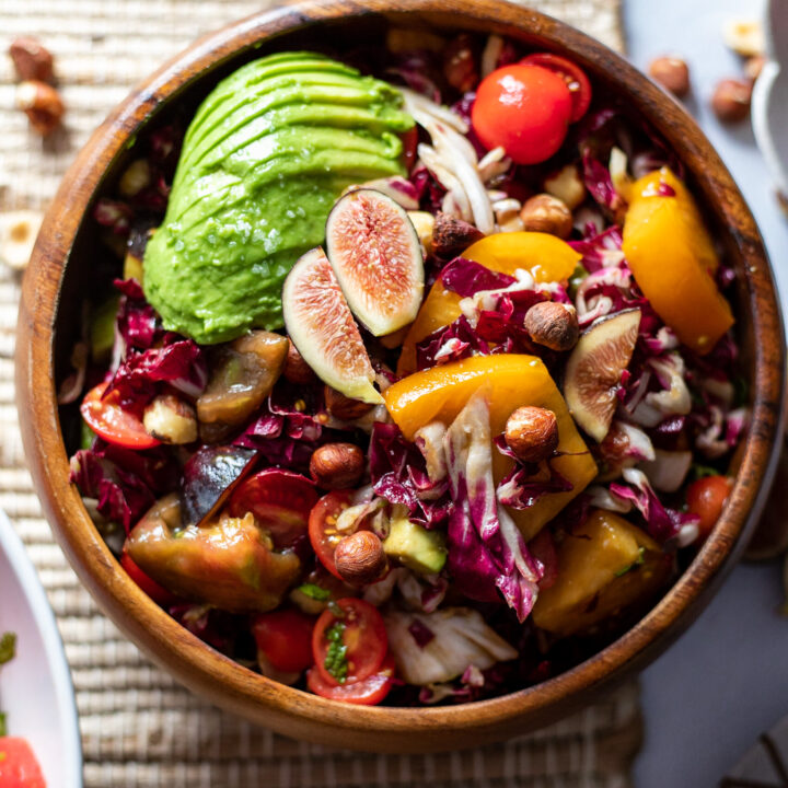 Fig Radicchio & Hazelnut Salad - BetterFoodGuru