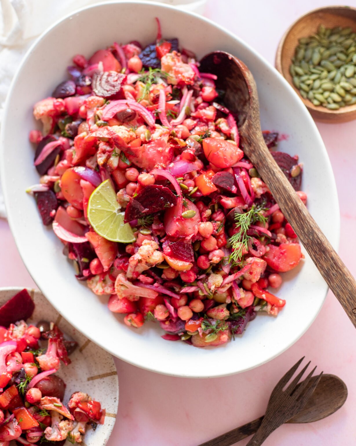 Pretty Beet & Potato Salad - BetterFoodGuru