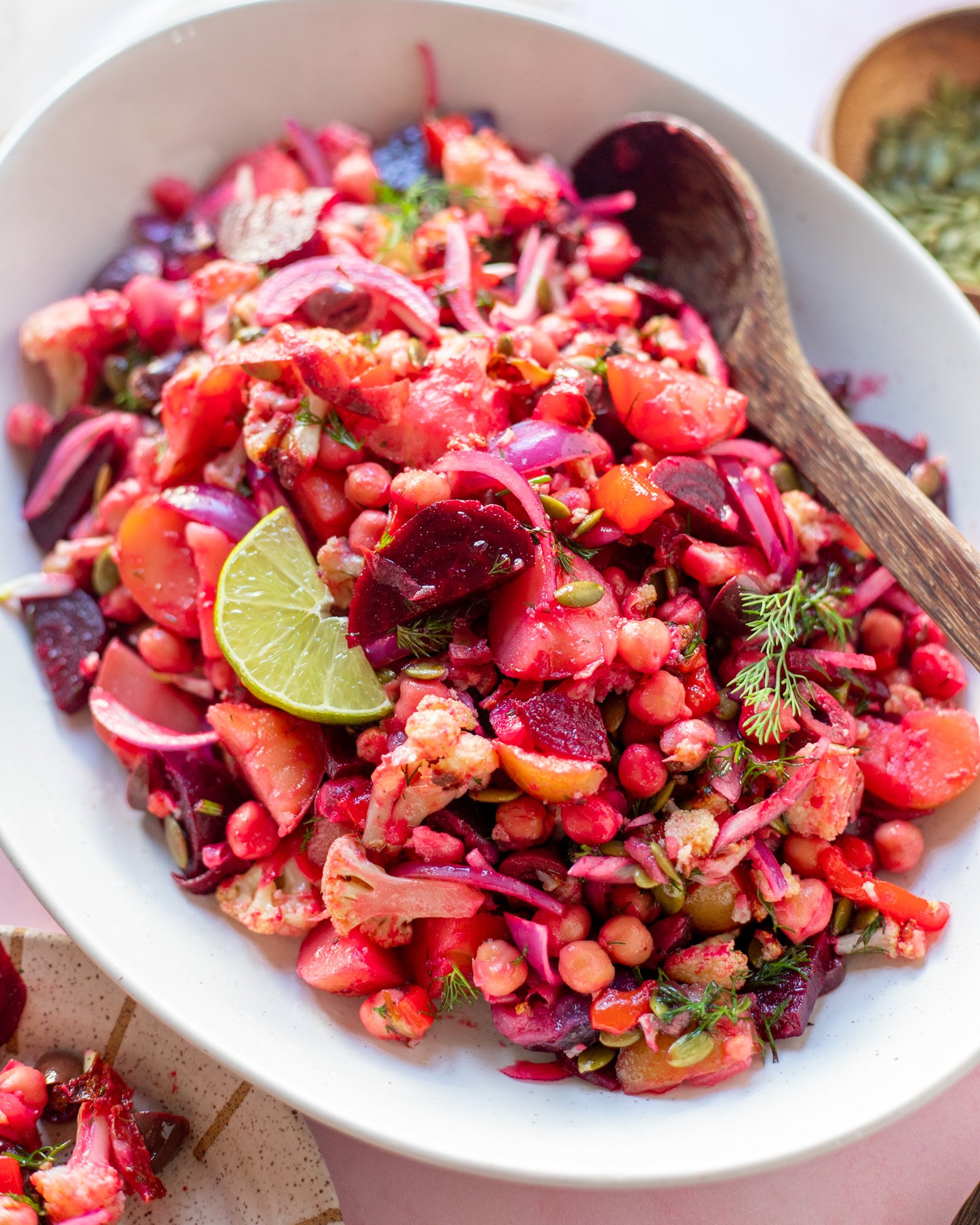 Pretty Beet & Potato Salad - BetterFoodGuru