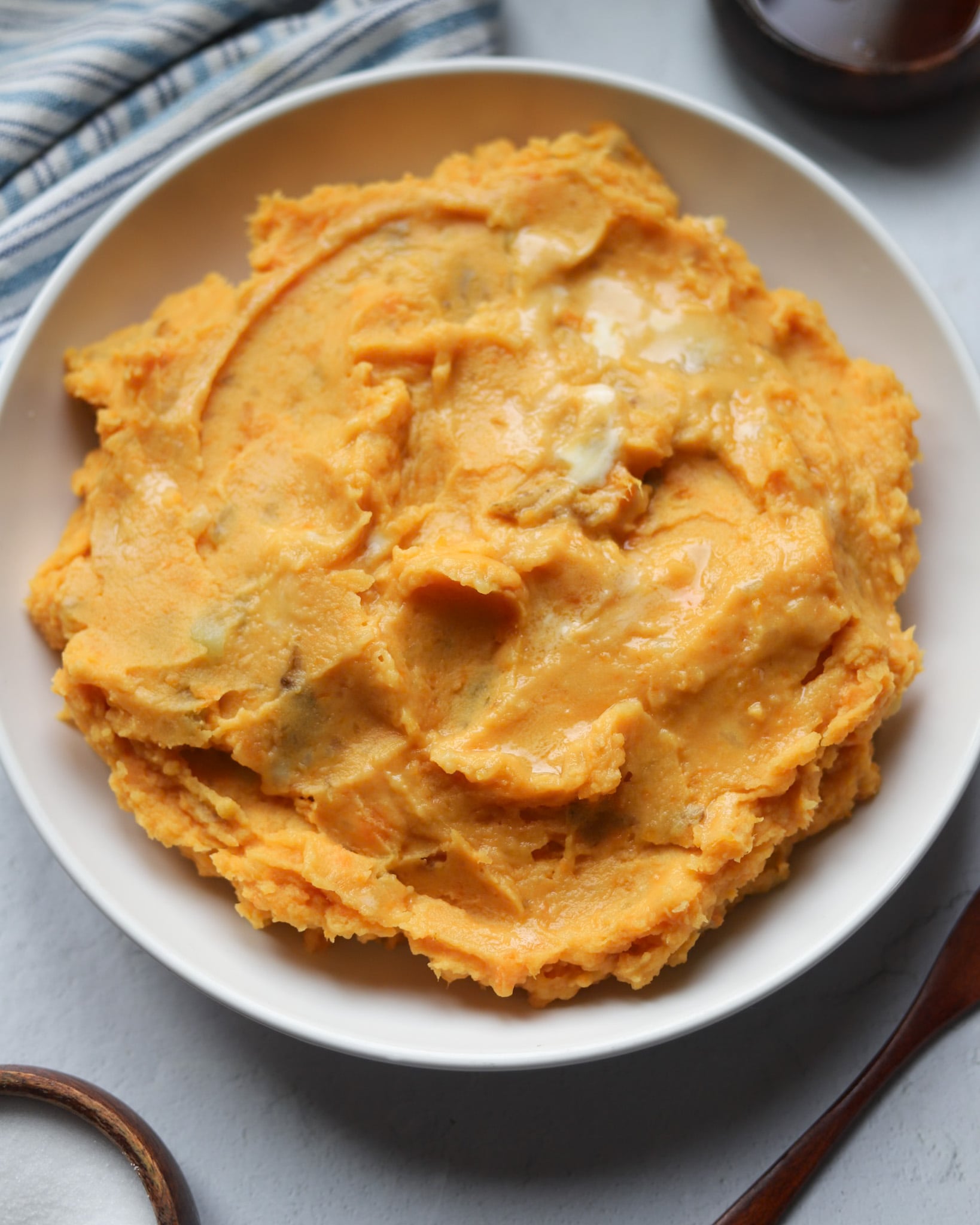 Creamy Vegan Sweet Potato Mash with Tahini - BetterFoodGuru