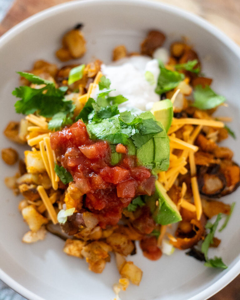 Vegan Breakfast Hash with Tofu + Sweet Potatoes - BetterFoodGuru