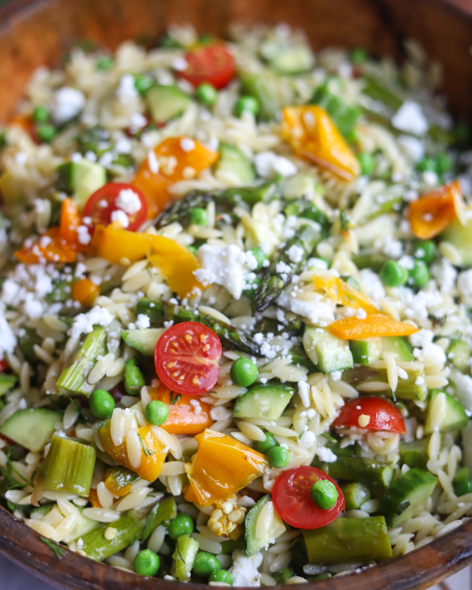 Spring Asparagus and Orzo Salad - BetterFoodGuru