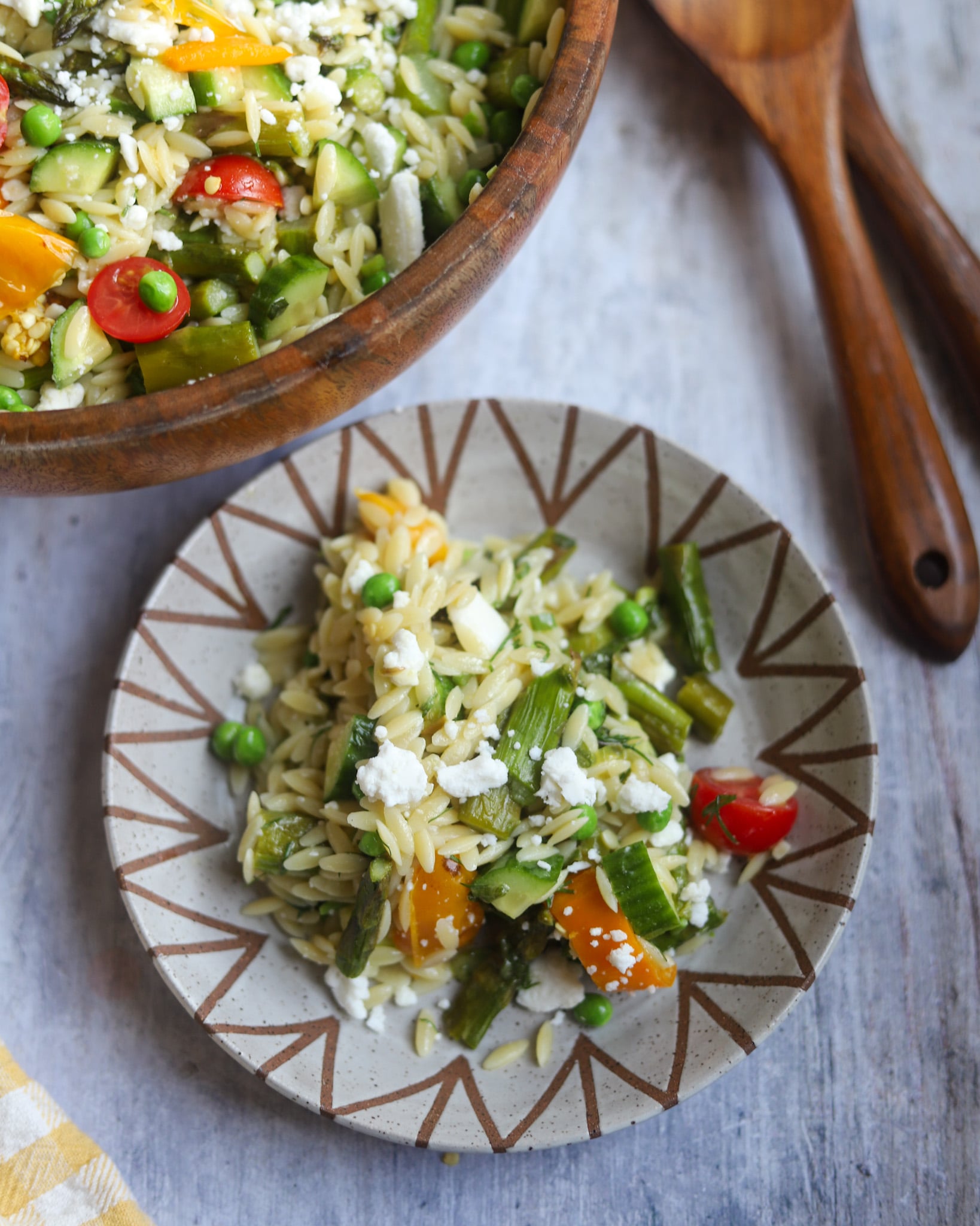 Spring Asparagus and Orzo Salad - BetterFoodGuru