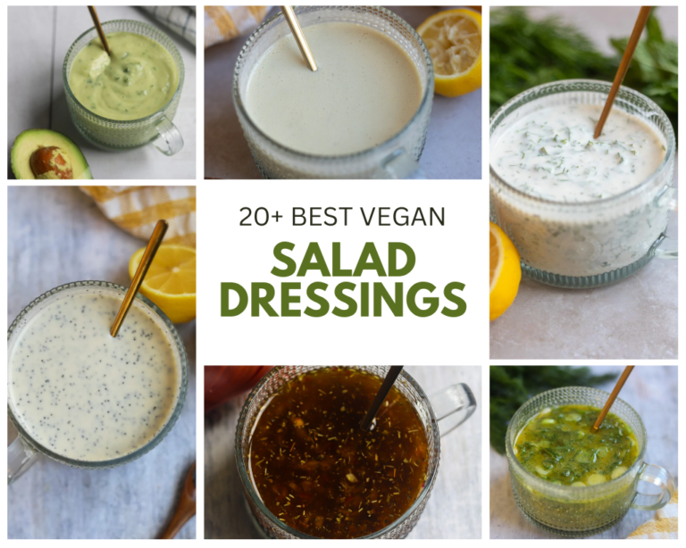 20+ Homemade Vegan Salad Dressings for The Best Salads - BetterFoodGuru